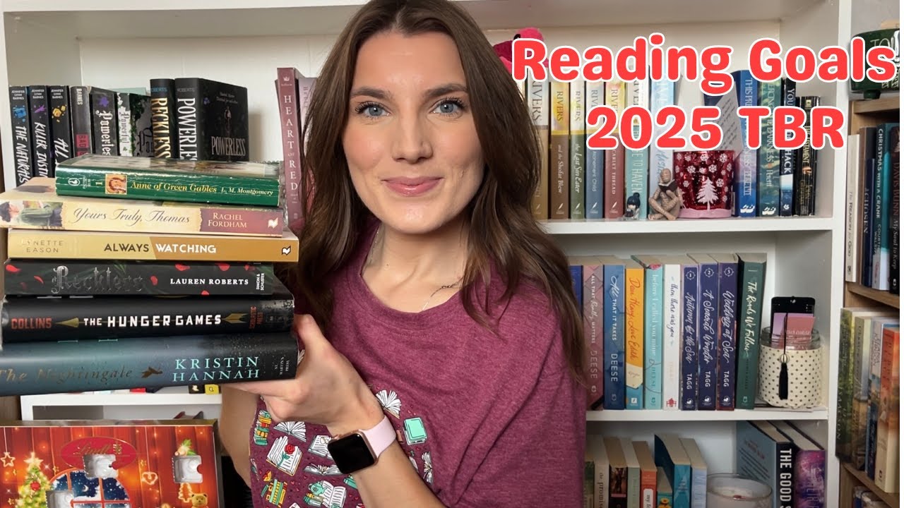 2025 Reading Goals & 2025 TBR - YouTube