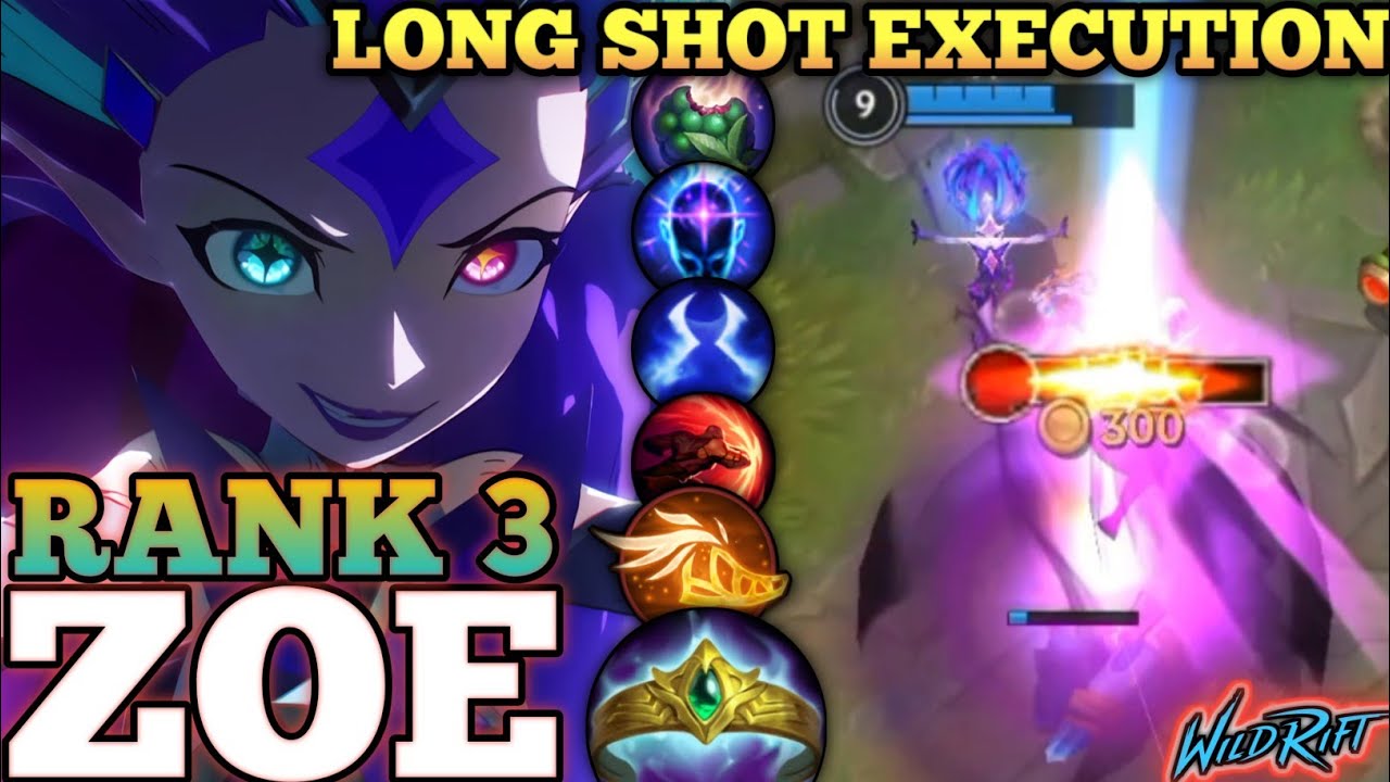 ZOE SMOOTH LONG SHOT COMBO! META 100% BURST MVP BUILD - TOP 3 GLOBAL ...