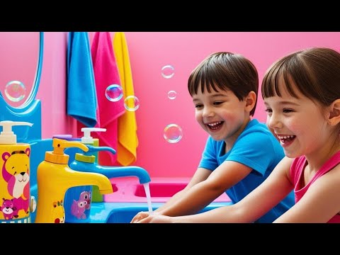 Wash Your Hands! A Handwashing Song for Kids! Sing-along Kids Songs ...