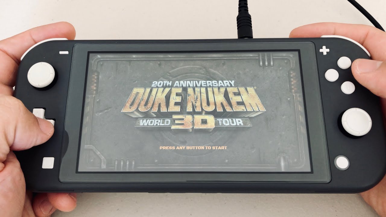 Duke Nukem 3D World Tour 20th anniversary - gameplay en Nintendo Switch ...