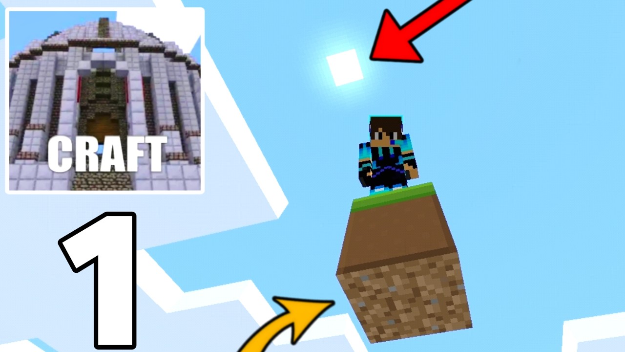 Minicraft 2025 One Block Survival Gameplay Walkthrough Part 1 | Mizna ...