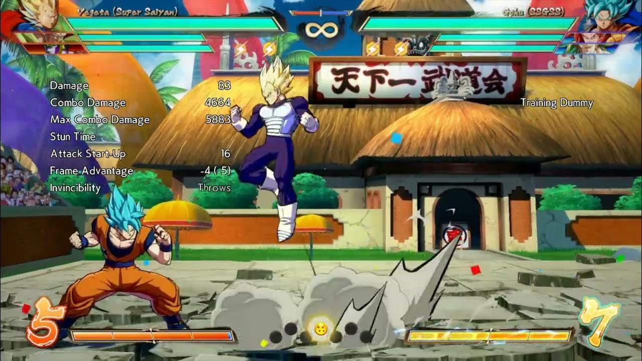 Cell And Ssj Vegeta 4 Way Lvl 3 Mix Dbfz Youtube