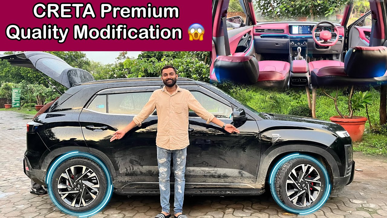 New Hyundai Creta 2024 🔥 Premium Quality Modifcation😱 E model modified🔥 ...