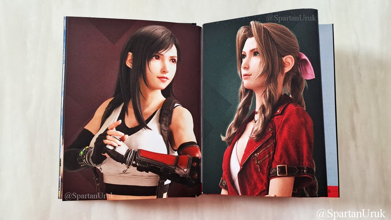 Final Fantasy VII Rebirth Artbook Review - YouTube