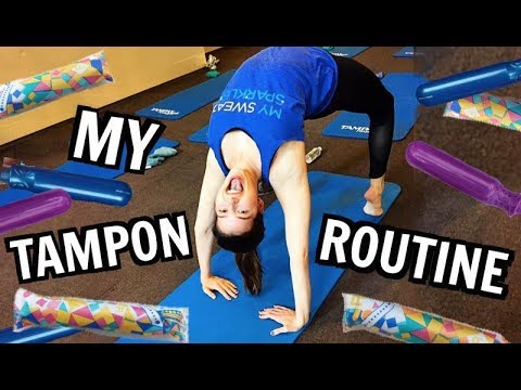 My Tampon Routine! - YouTube