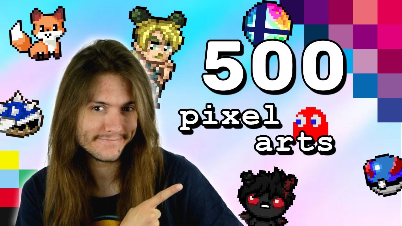 Ma collection de pixel art #02 - YouTube
