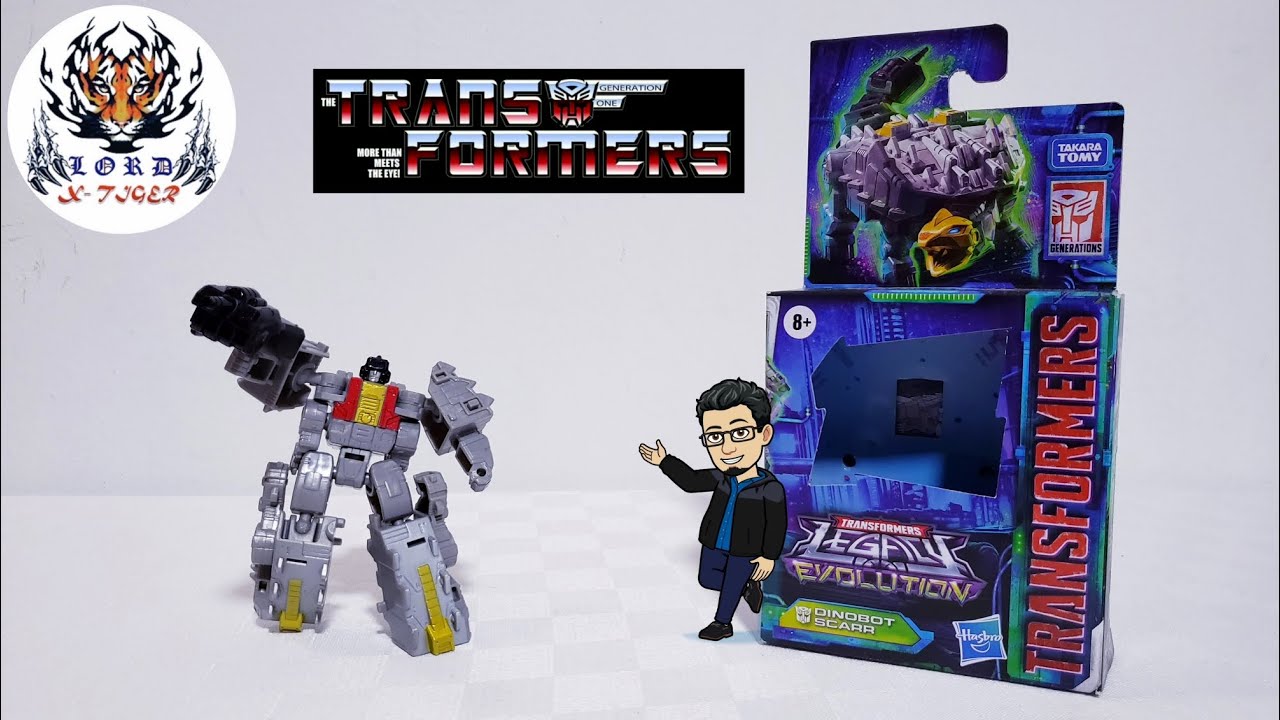 Transformers Legacy Evolution, Core Class, Autobot Dinobot Scarr ...