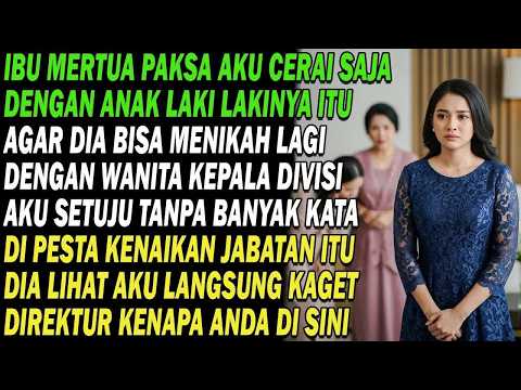 Dipaksa cerai, suami nikahi atasan, di pesta dia kaget tahu aku direktur, semua langsung panik