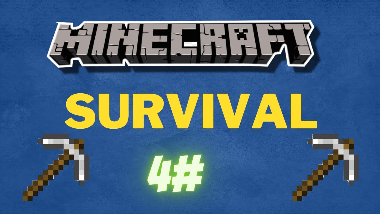 Minecraft Survival 4# - Construindo mina de mineração - YouTube