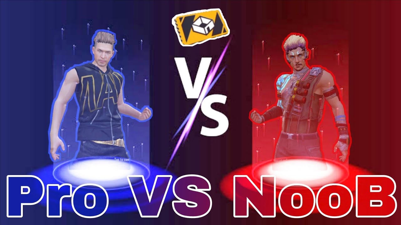 Free Fire New Account To Pro Challenge Noob VS Pro Adam VS Thiva - YouTube