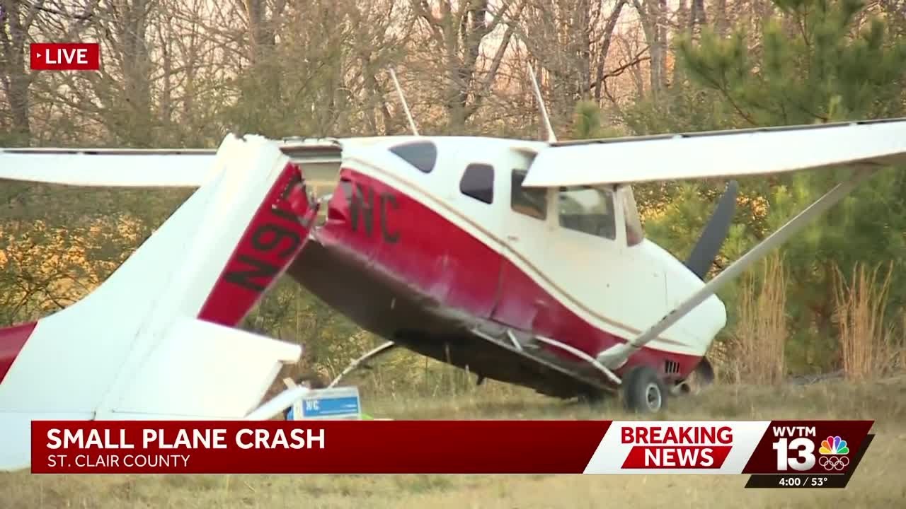 Small plane makes emergency landing on rural road in Pell City - YouTube