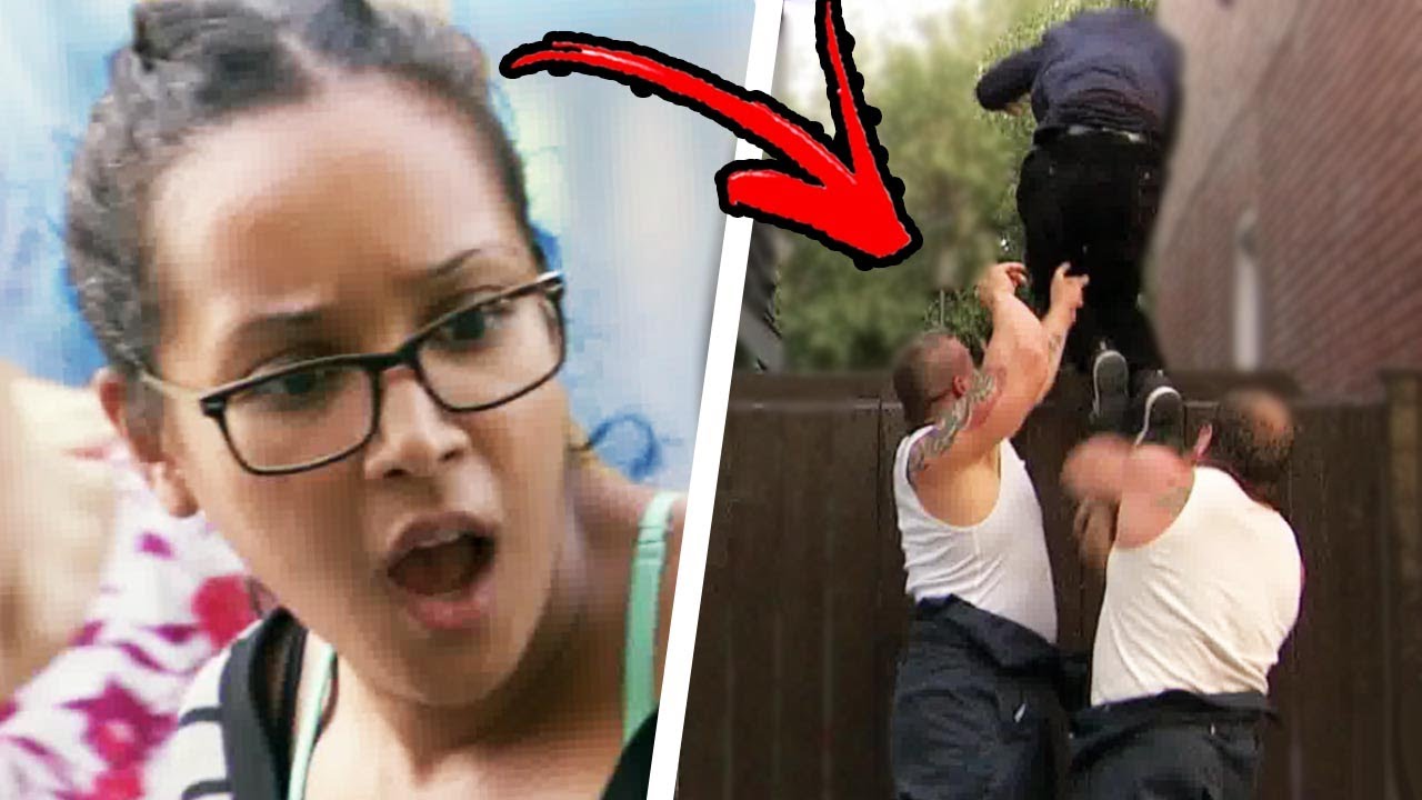 Bouncers throw kids over fence | Just For Laughs Gags - YouTube