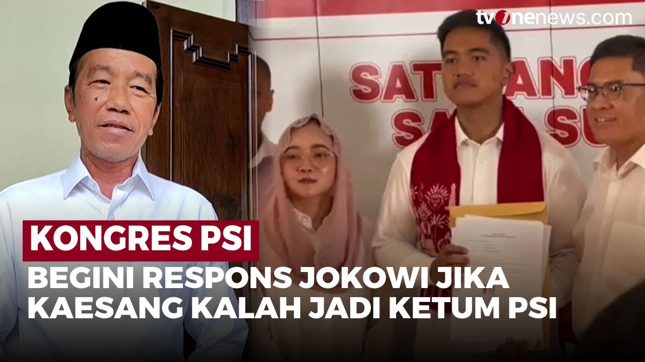 Jelang Kongres PSI, Jokowi Minta Semua Pihak Hormati Hasil e-Voting ...