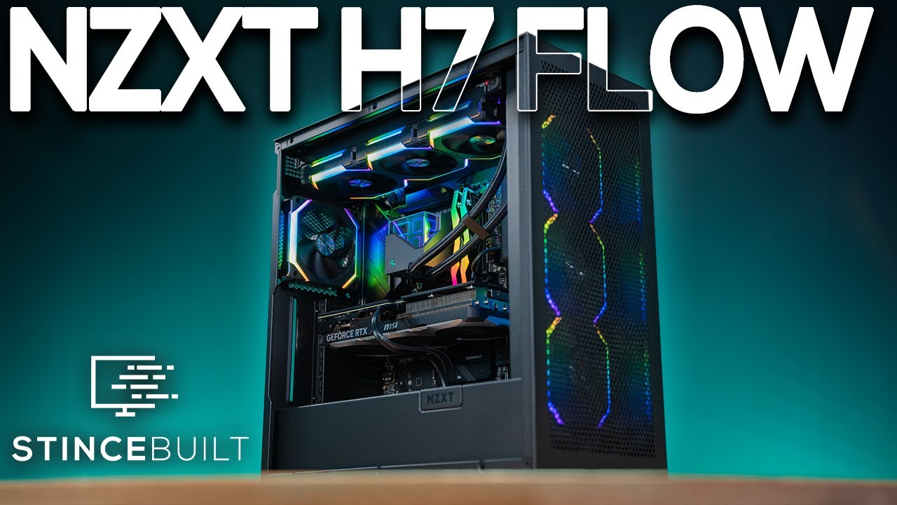 Amazing! NZXT H7 Flow 7900X3D PC Build! - YouTube