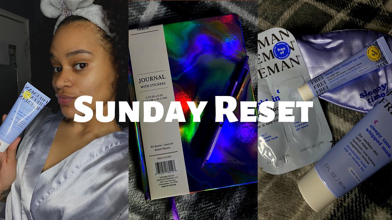 SUNDAY RESET | cleaning,waxing, self care & moree! | Tyema Renee - YouTube