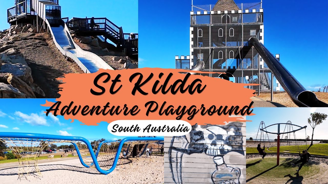 St Kilda Adventure Playground Walkthrough | Fun in Adelaide, South ...