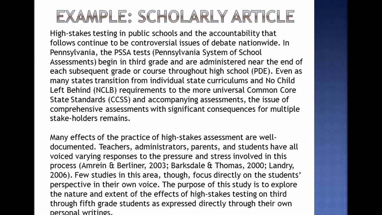 Step by Step Procedures for Using the APA (6th ed.) Style - YouTube