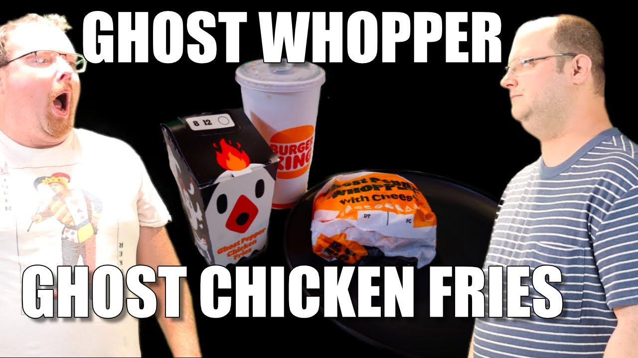Ghost Whopper Burger King Halloween - YouTube