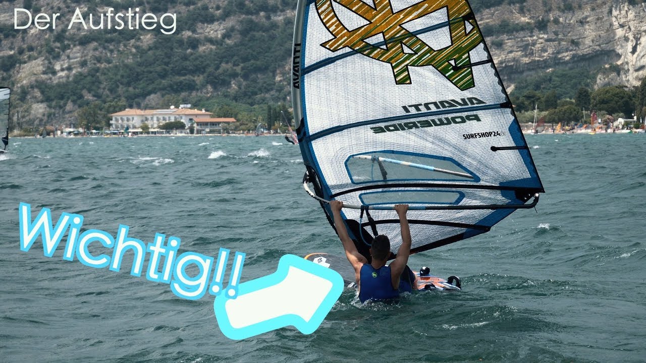 Windsurfen Lernen: Der Wasserstart leicht gemacht! | Windsurf-Tutorial - YouTube
