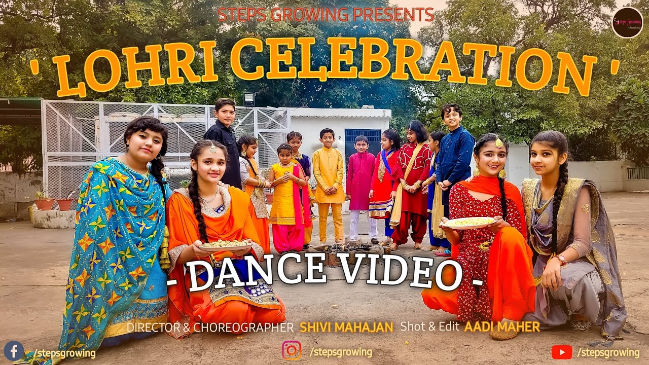 Lohri Celebration | Kids | 2021 | Steps Growing - YouTube