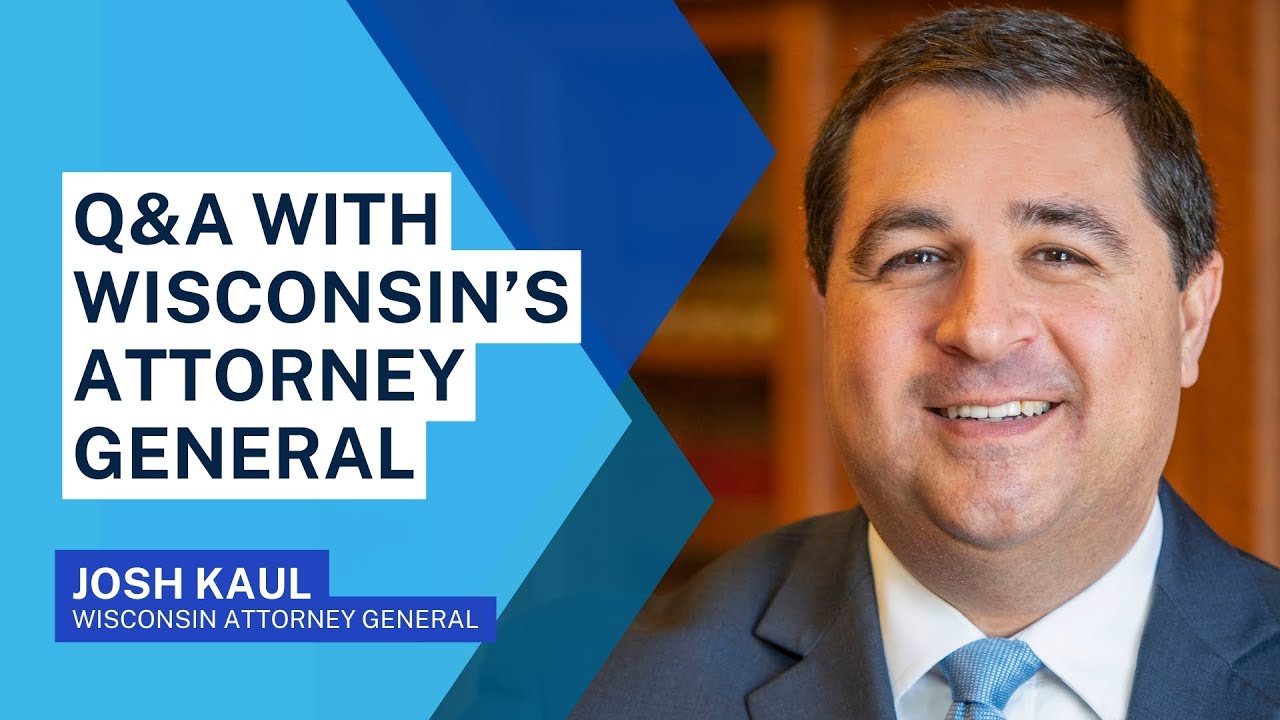 Q&A with Wisconsin Attorney General Josh Kaul - YouTube