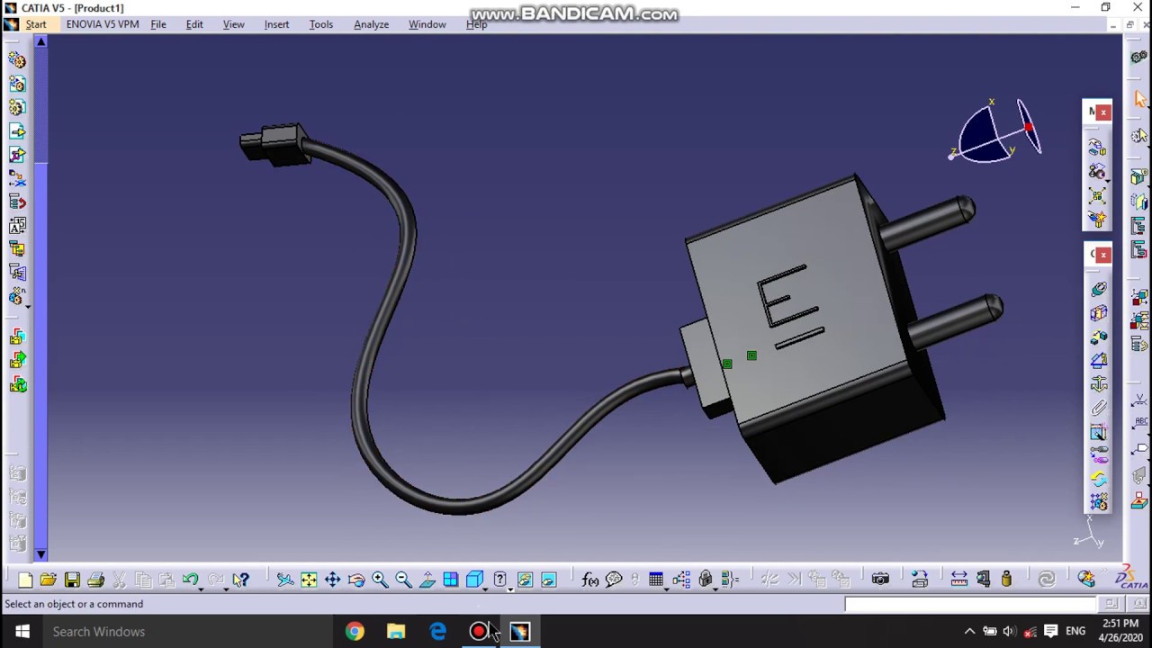 Mobile Charger Assembly In Catia V5 - YouTube