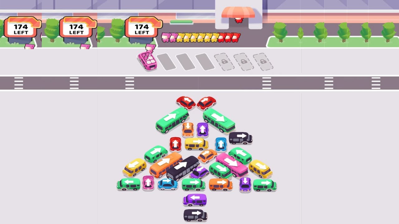 Bus Jam Escape, Android Gameplay, Mobile Game, Traffic Game, Car Game ...