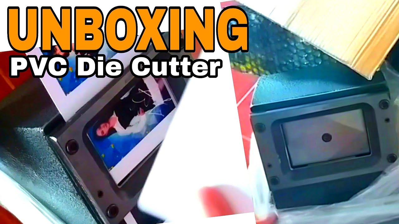 UNBOXING PVC Die Cutter | For Small Business - YouTube