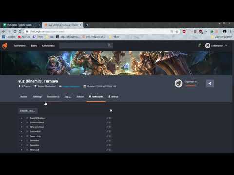 Guz 3. Turnuva Eşleşme Tablosu