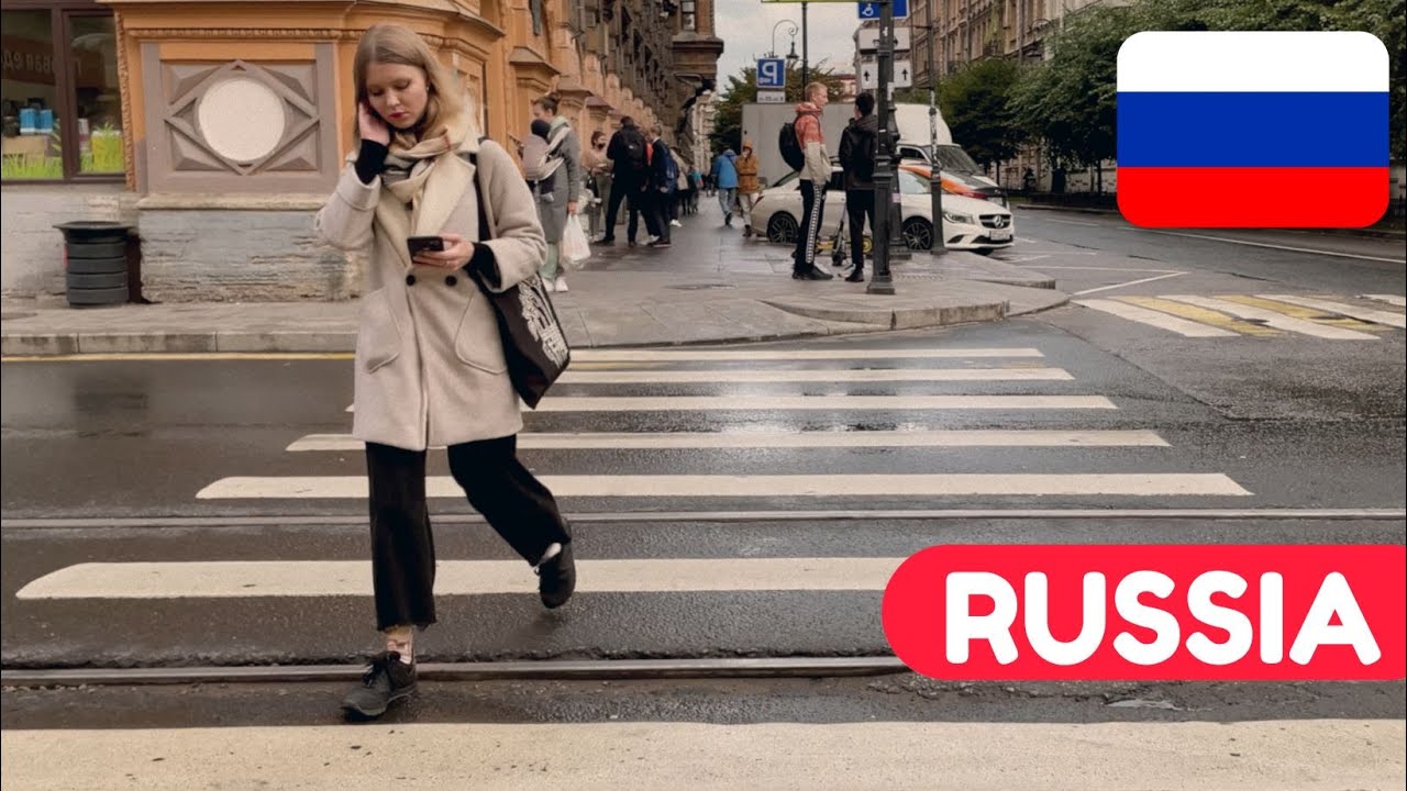 St. Petersburg Russia Walking Tour - 4K - YouTube