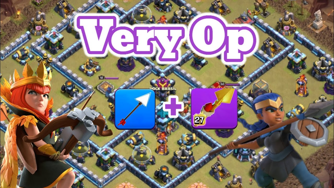 Th13 Attack/ Giant Arrow + Rocket spear/ Unstoppable attack - YouTube