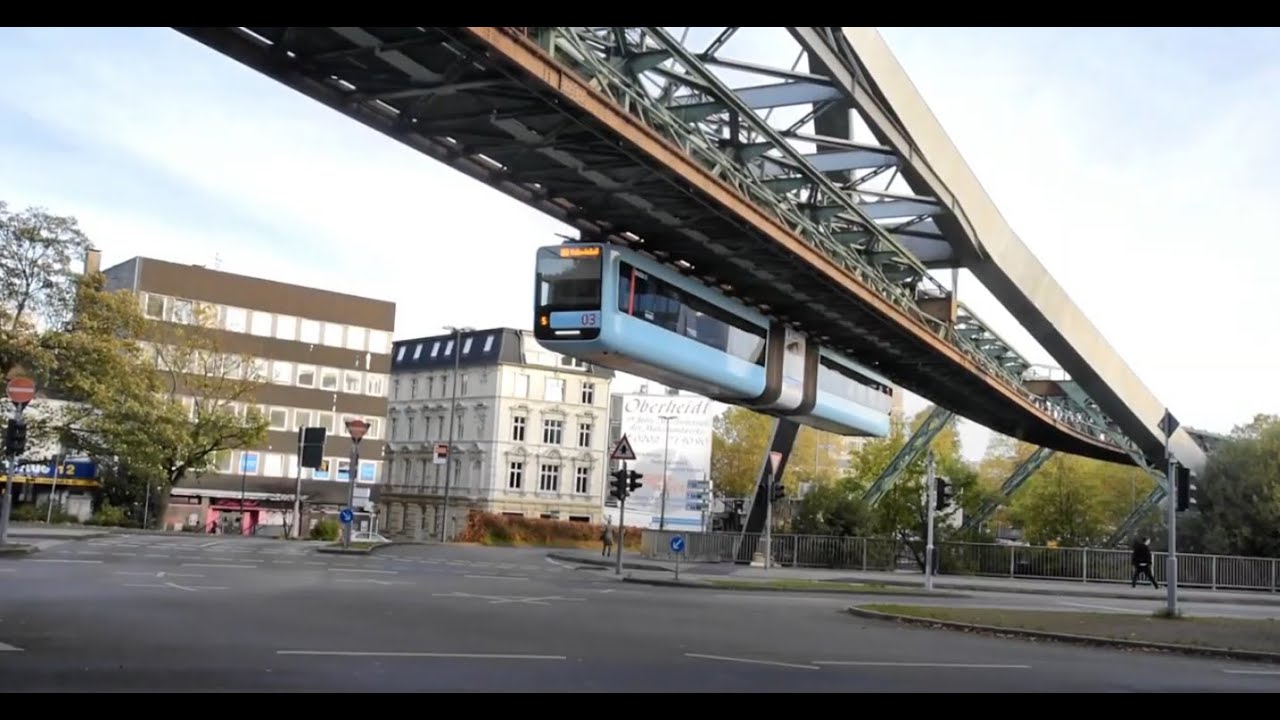 Random Railways 02: Germany's Upside Down Railway - YouTube