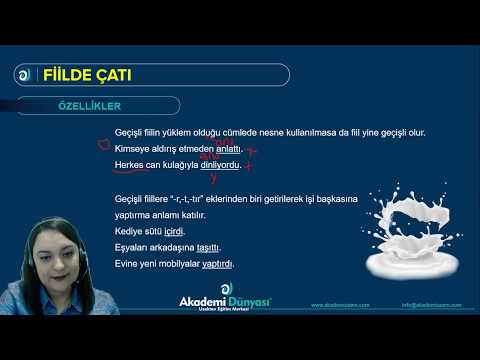 Türkçe | 8.Sınıf | 4.Ders - Fiilde Çatı
