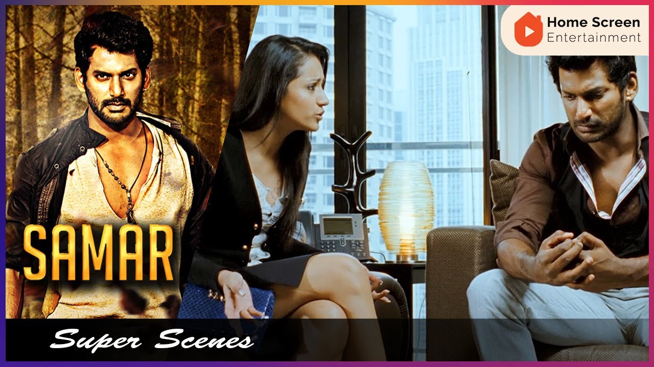 Samar Movie Scenes | Vishal is puzzled of the happenings | Vishal ...