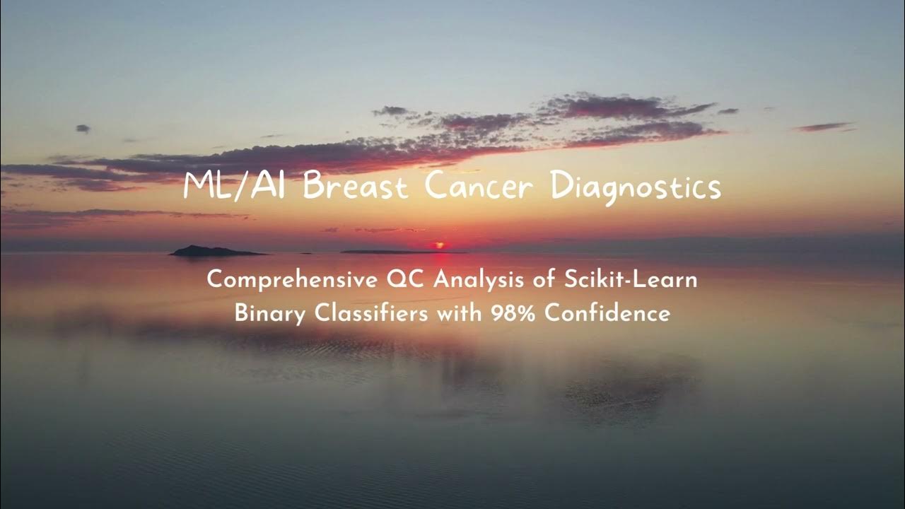 ML/AI Breast Cancer Diagnostics - SciKit-Learn QC - YouTube