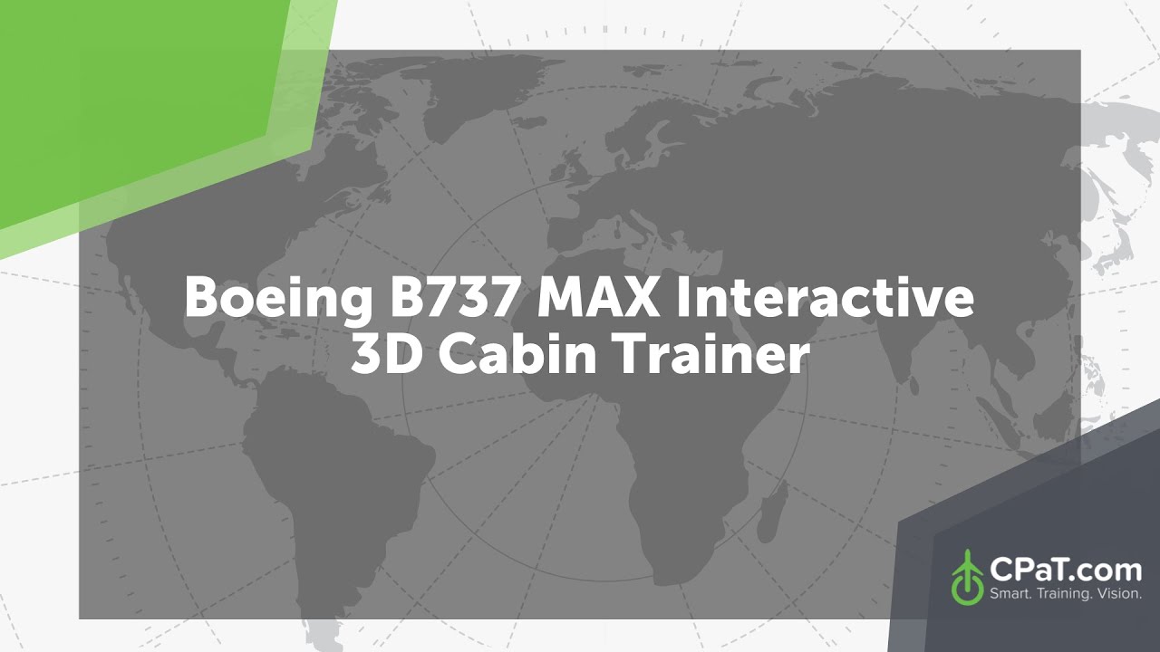 Boeing B737 MAX Interactive 3D Cabin Trainer Walkthrough - YouTube