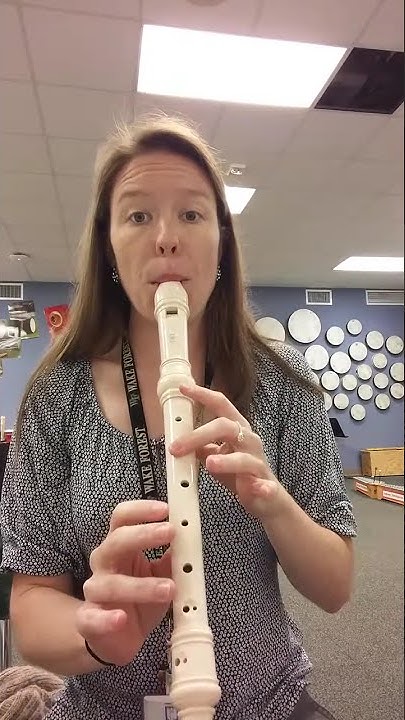 Alto Recorder It's Raining It's Pouring- Green Belt - YouTube