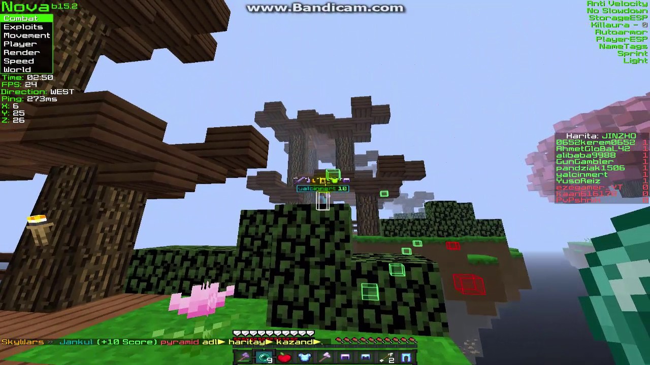 Minecraft Nova b15.2 Hack tanıtımı ! 2017 ! - YouTube