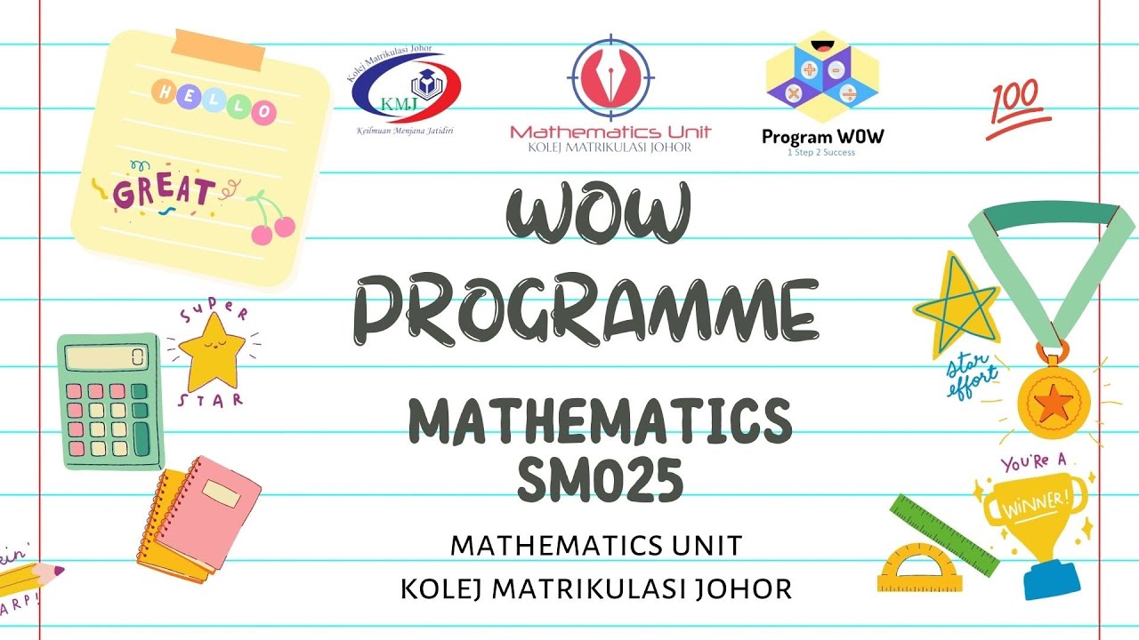 WOW Programme SM025 Set 6 - YouTube