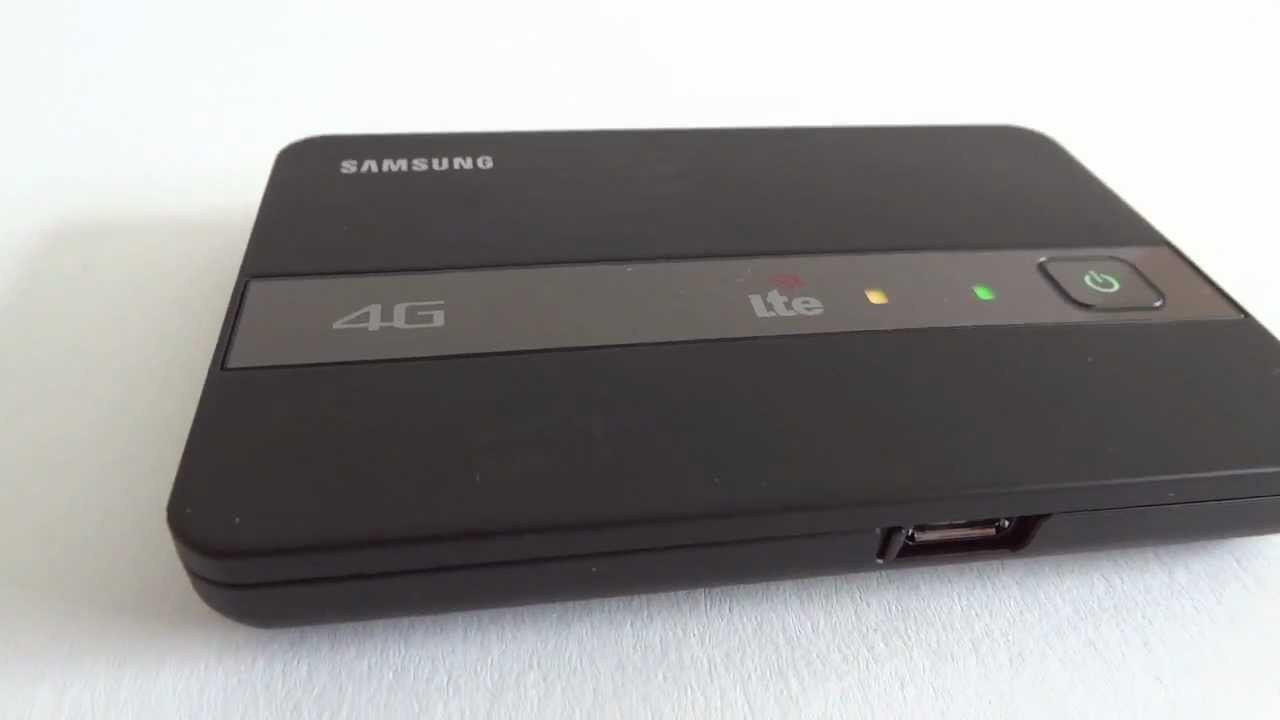 ROUTER LTE Samsung GT-B3800 - Plus network - Poland - speed test - YouTube
