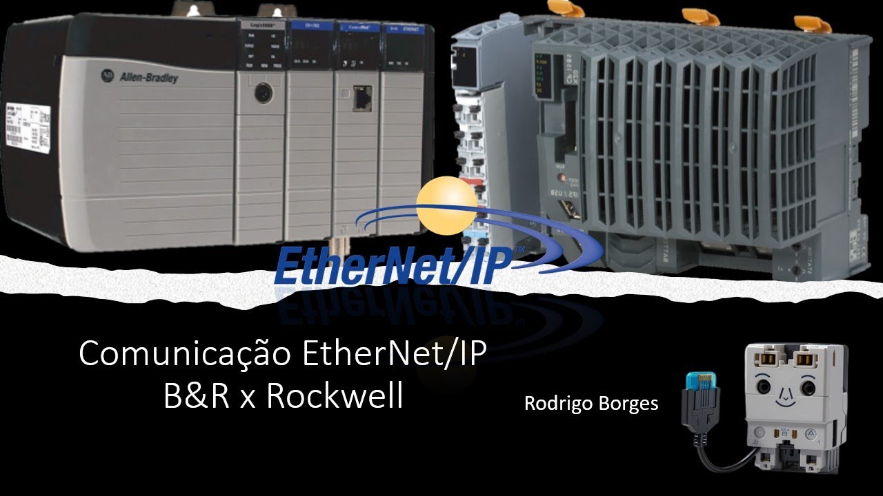 Comunicação EtherNet IP Rockwell x B&R sem Gateway - YouTube