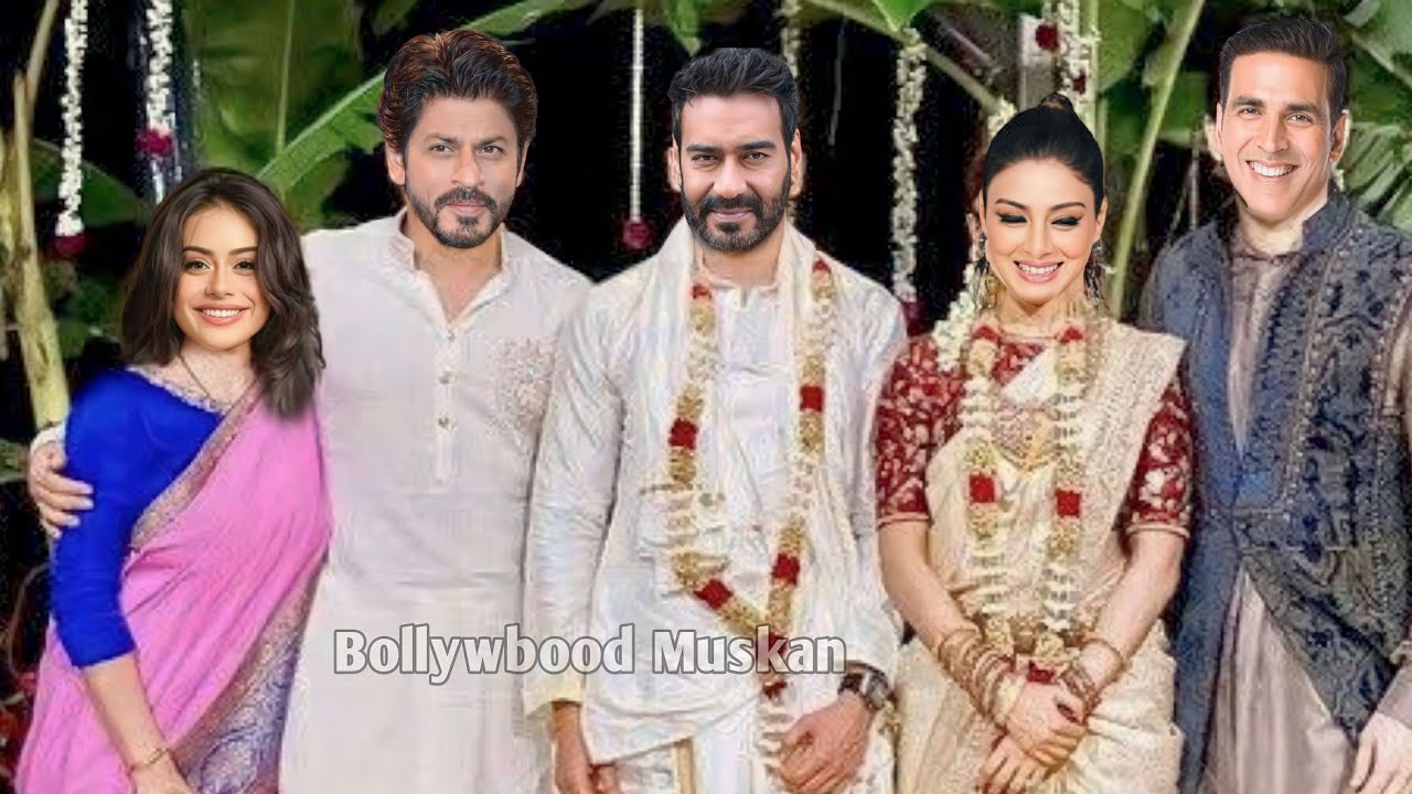 Pregnant Tabu and Ajay Devgan Wedding | Akshay Kumar and Shahrukh Khan ...