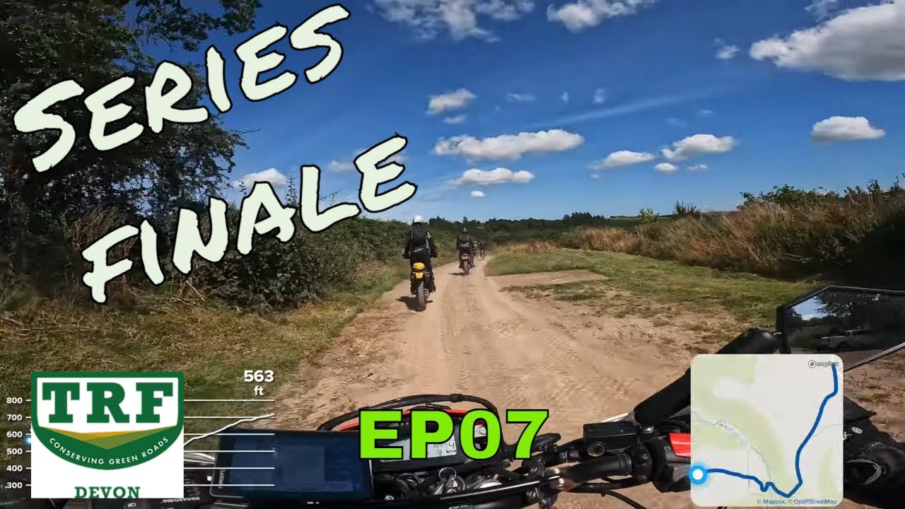 Exploring New Greenlanes with the Devon TRF Episode 07 Honda CRF300L ...
