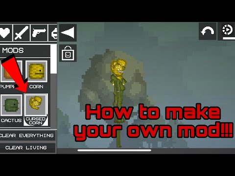 How to make your own melon playground mod!!!