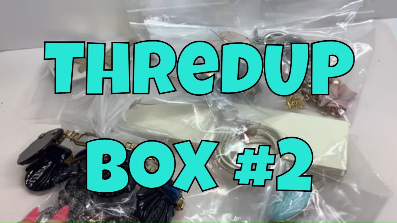 ThredUP Mixed Jewelry Rescue UNBOXING + Vintage hard goods sale! - YouTube