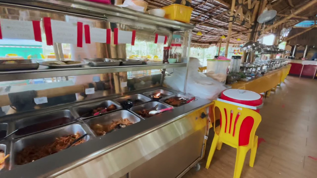 kedai makan sedap di Negeri sembilan restoran buluh ADZ - YouTube