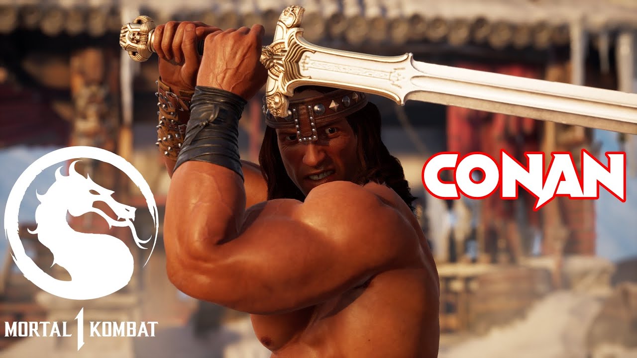 Mortal Kombat 1 Gameplay - Conan vs Ashrah - YouTube