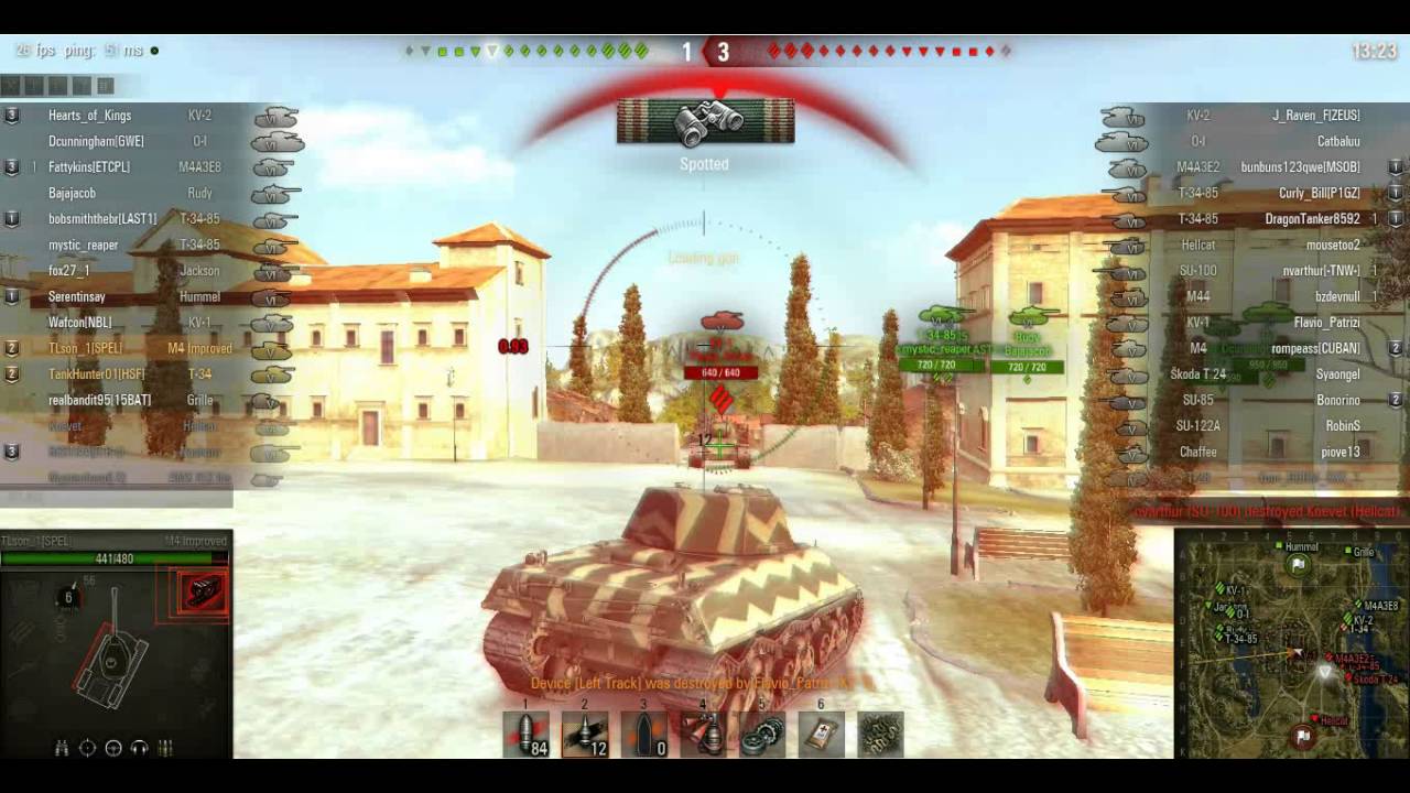 M4 improved tank review - YouTube