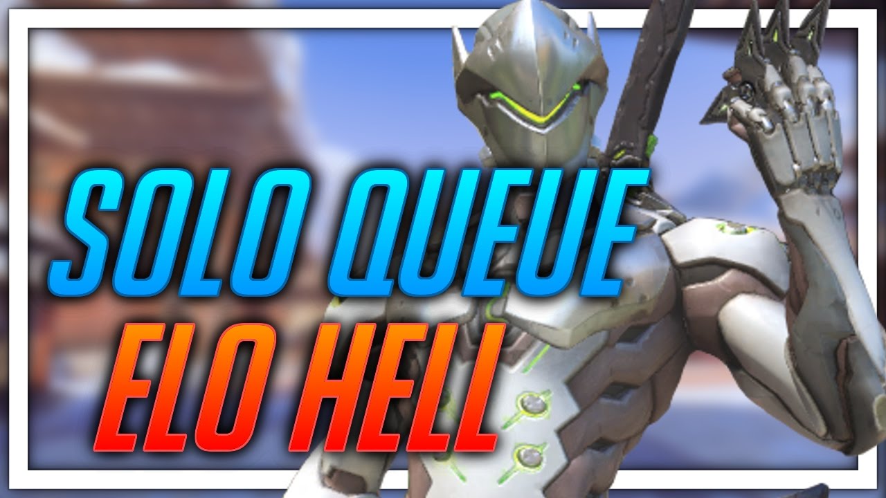 [Overwatch] Solo Queue ELO Hell (Genji, some Ana) - YouTube