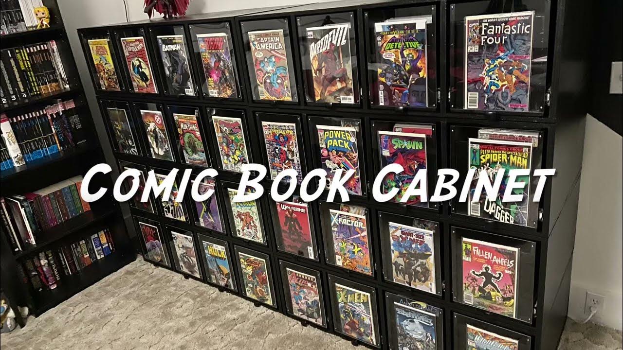 Comic Book Cabinet Drawers - Storage - YouTube